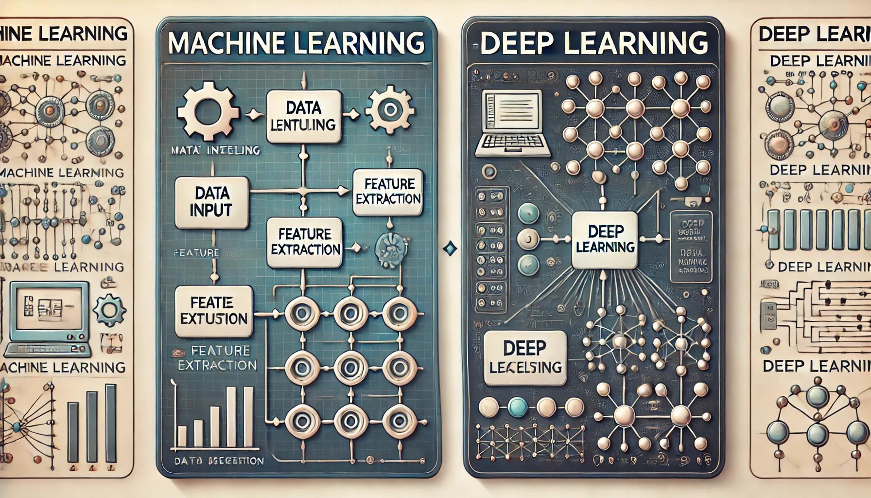 🤖 KI: Machine Learning vs. Deep Learning